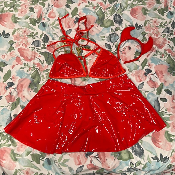 Other | 3 Pack Chain Link Halloween Devil Costume Set | Poshmark